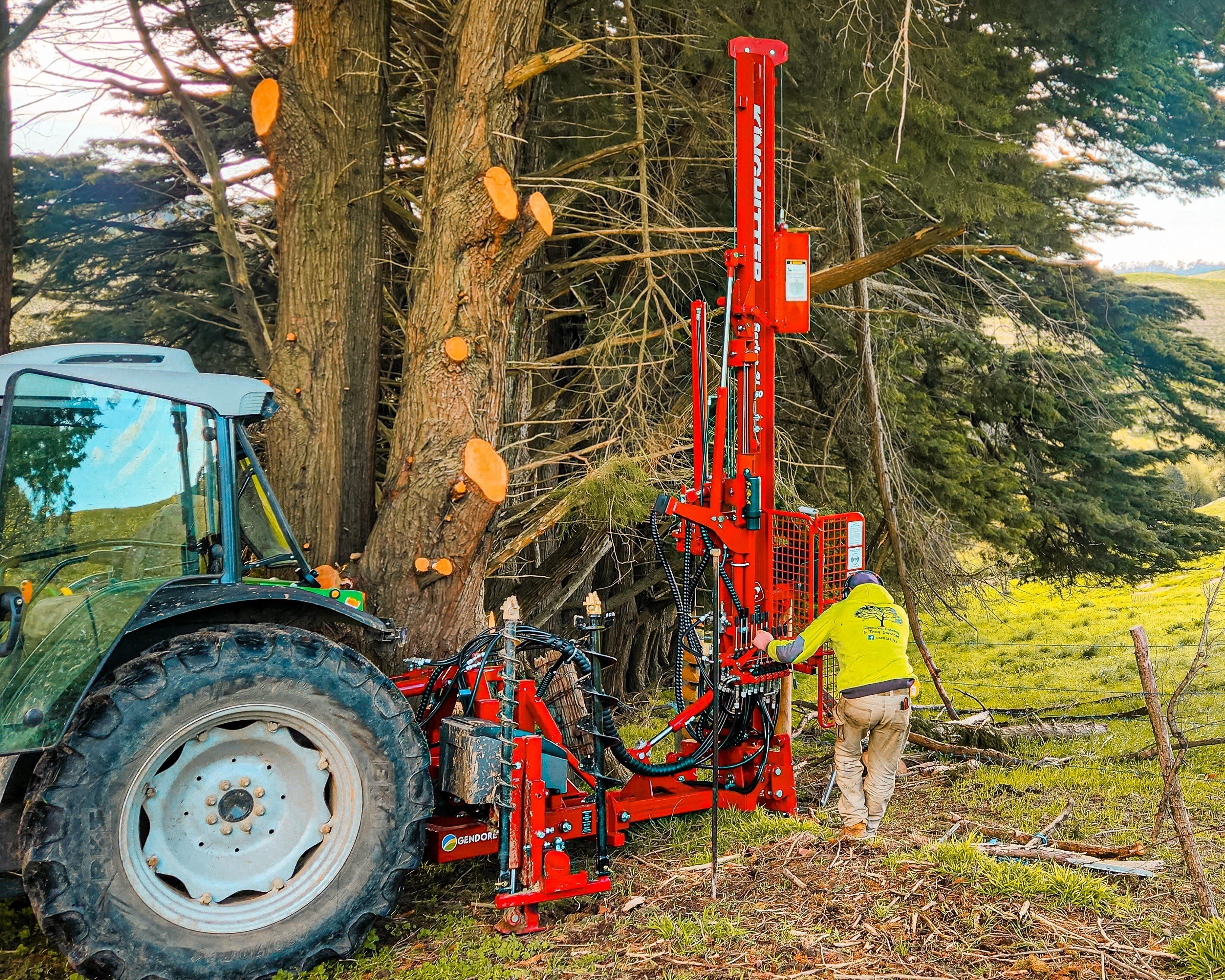 Kinghitter Post Drivers: Hydraulic Post Driver, Tractor postdriver ...